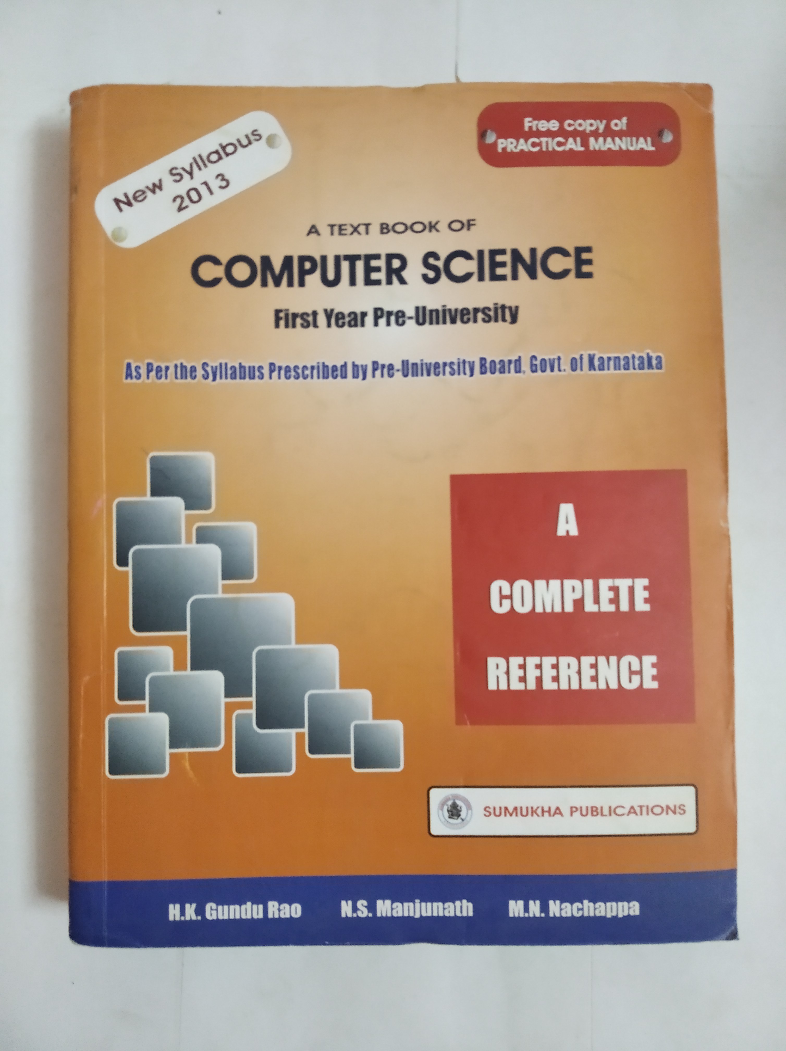 A practical manual of Computer Science First Year Pre-University ...